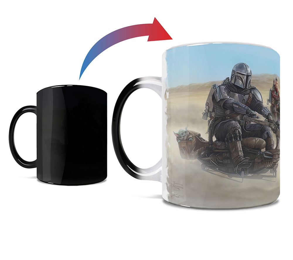 Star Wars (The Mandalorian - The Marshal) Morphing Mugs® Heat-Sensitive ...