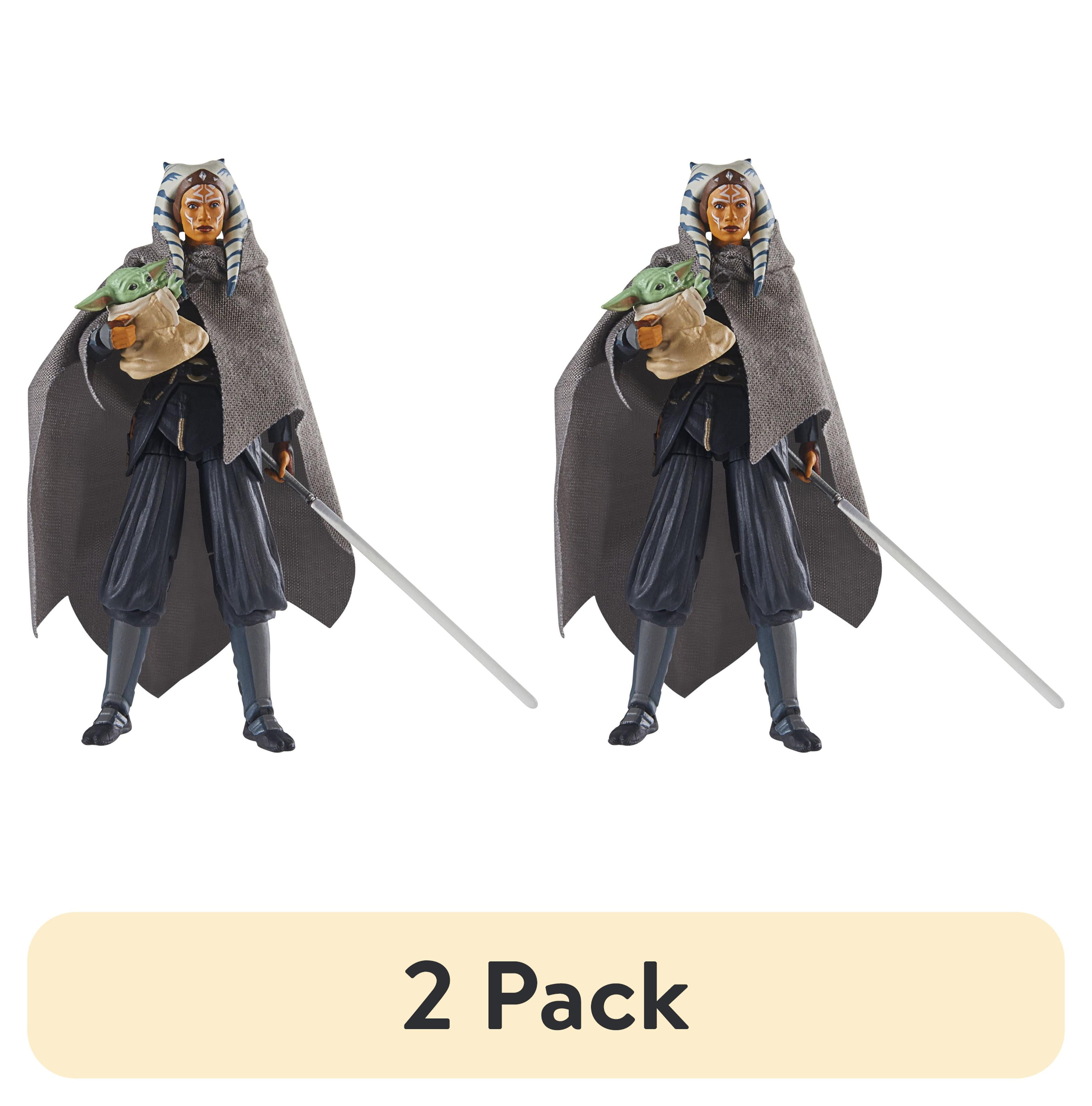 (2 pack) Star Wars: The Mandalorian The Vintage Collection Ahsoka Tano and Grogu Kids Toy Action ...