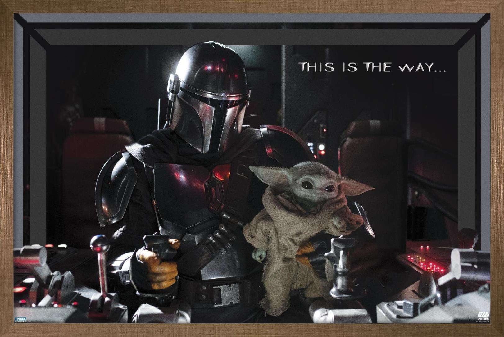 Star Wars: The Mandalorian - This is the Way Wall Poster, 22.375" x 34 ...