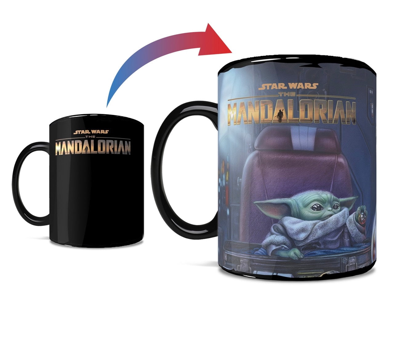 Star Wars (The Mandalorian - Two For The Road) Morphing Mugs® Heat ...