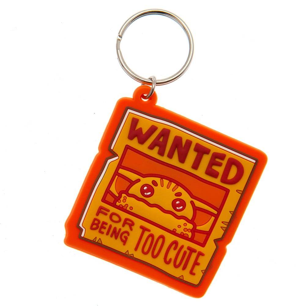 Star Wars: The Mandalorian Wanted Keychain - Walmart.com