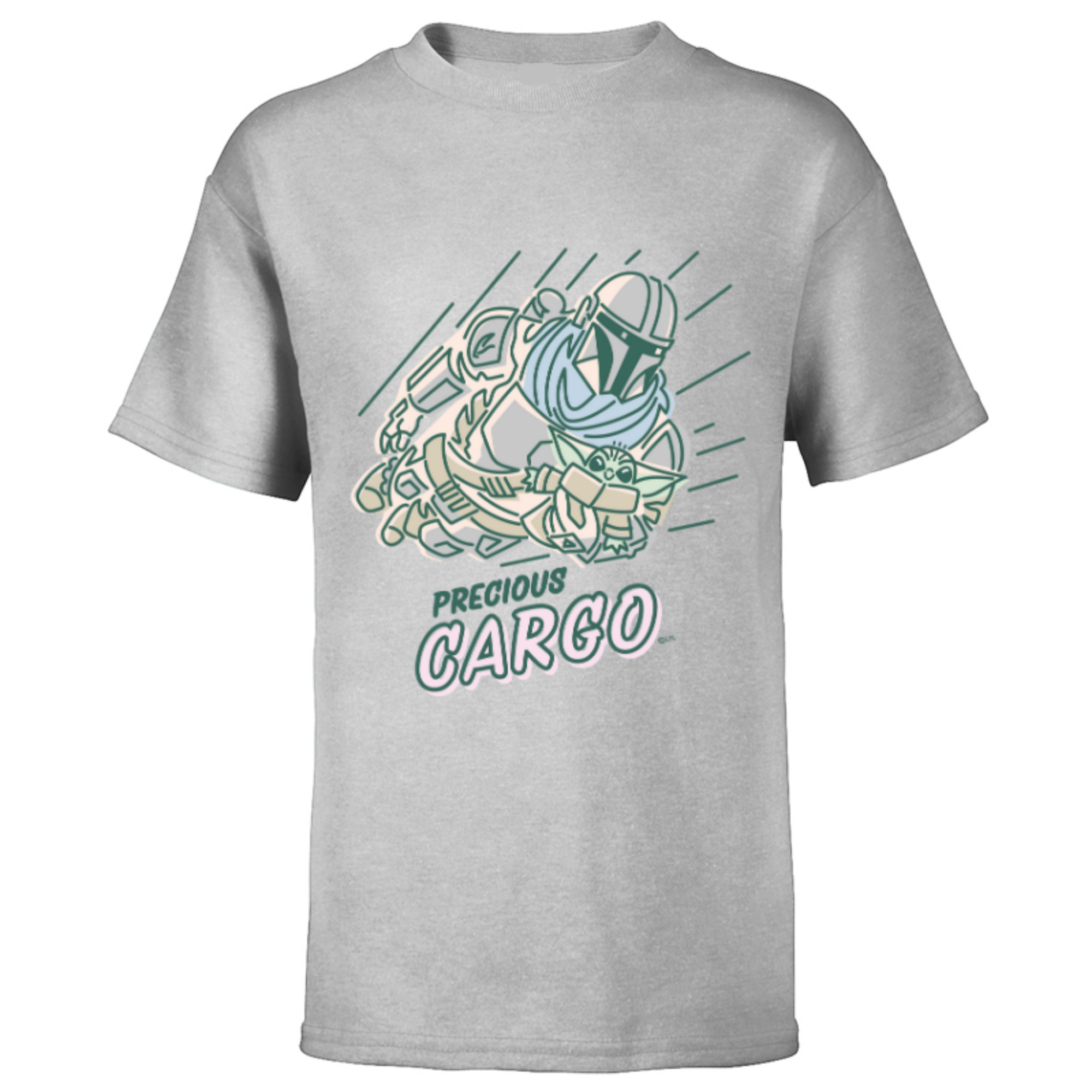 Star Wars The Mandalorian and Grogu Precious Cargo - Short Sleeve T ...