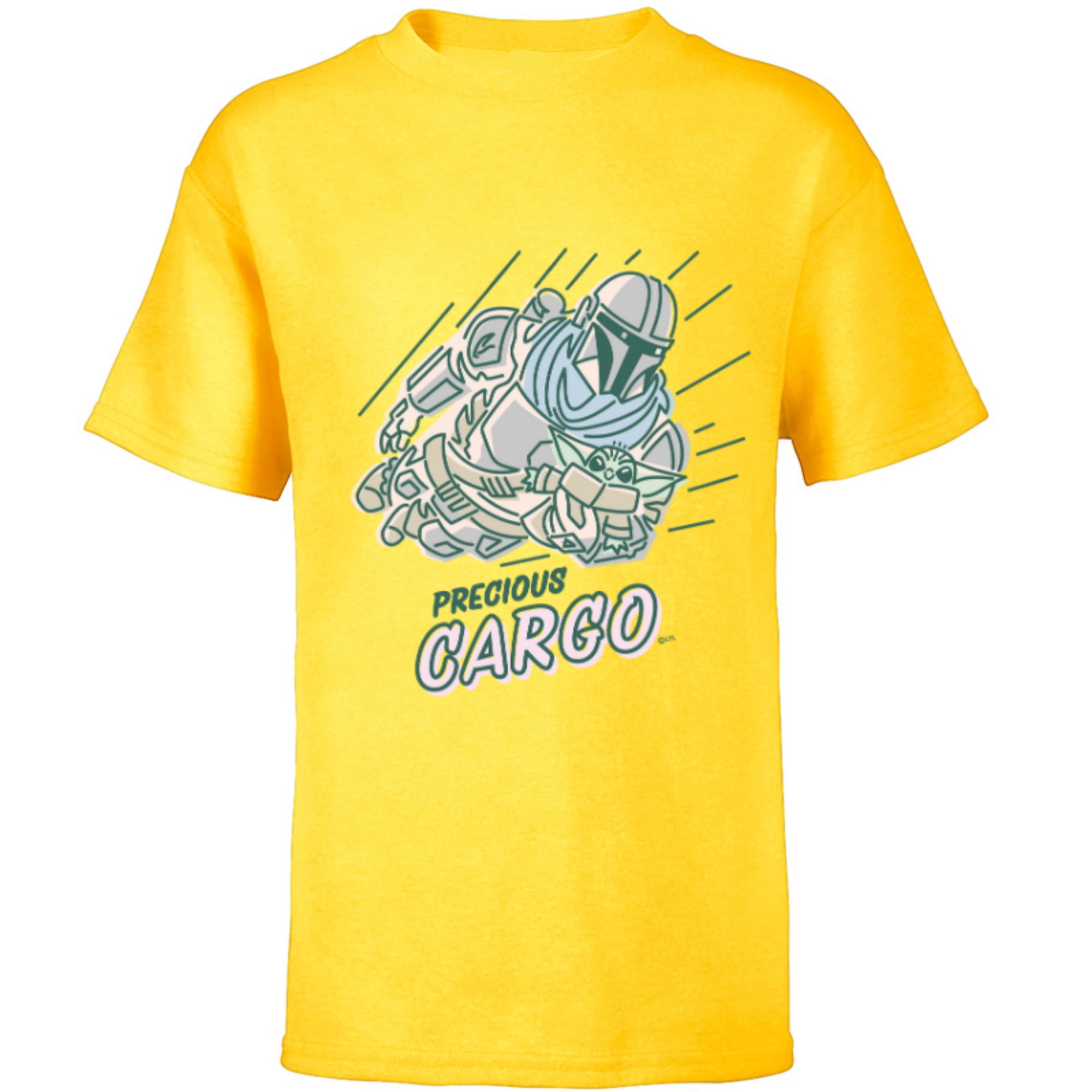 Star Wars The Mandalorian and Grogu Precious Cargo - Short Sleeve T ...