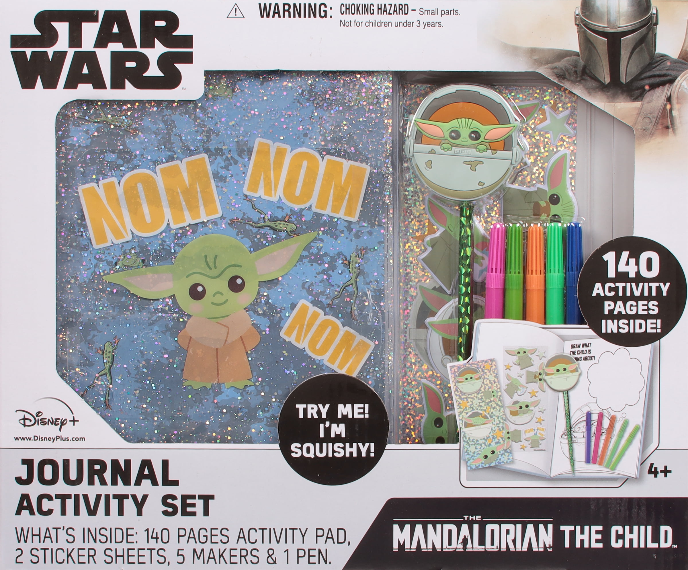 Star Wars The Mandalorian the Child Journal Activity Set w/ 140 ...