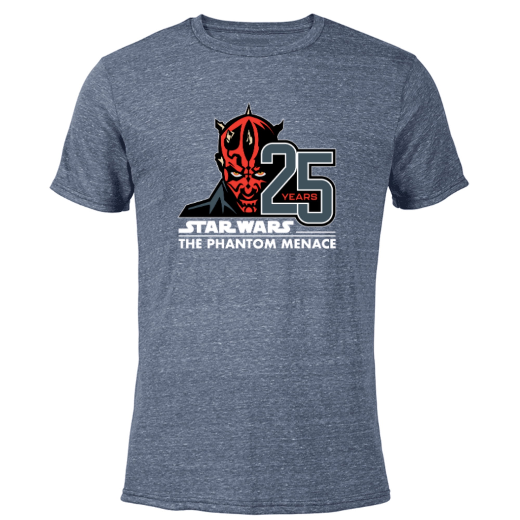 Star Wars The Phantom Menace 25th Anniversary Darth Maul- Short Sleeve ...