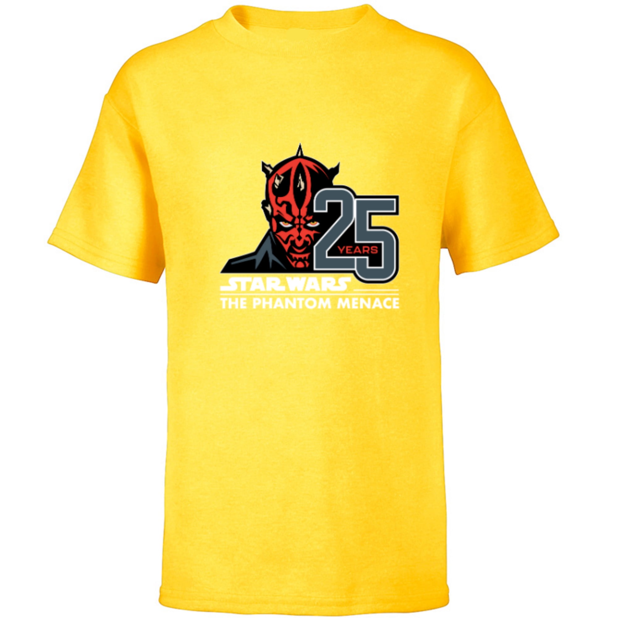 Star Wars The Phantom Menace 25th Anniversary Darth Maul- Short Sleeve ...
