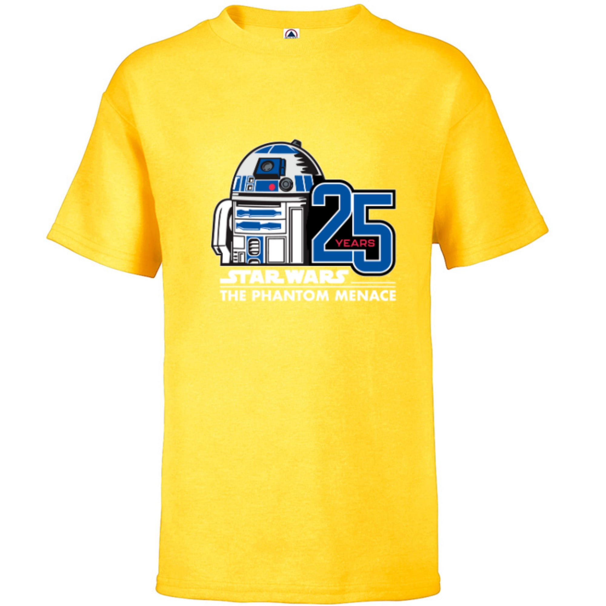 Star Wars The Phantom Menace 25th Anniversary Droid R2-D2- Short Sleeve ...