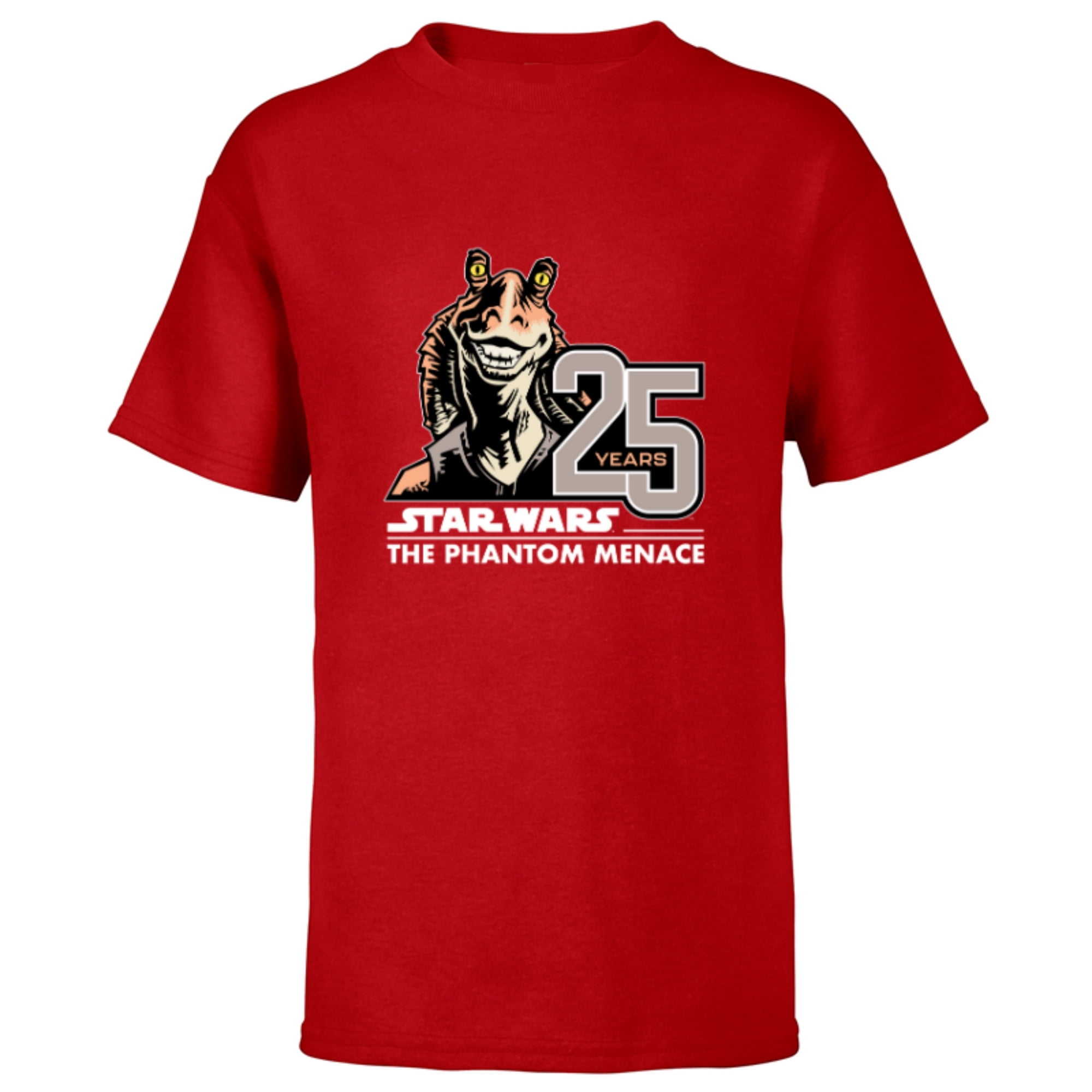 Star Wars The Phantom Menace 25th Anniversary Jar Jar Binks- Short ...