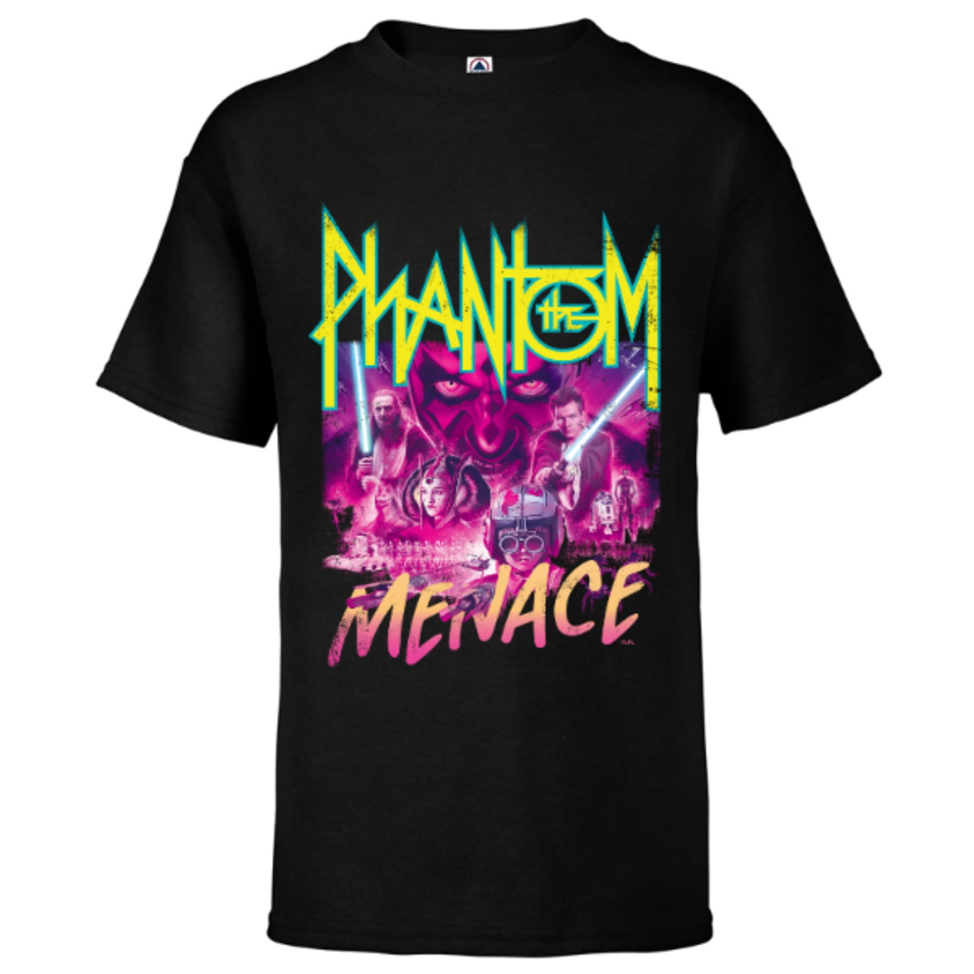 Star Wars The Phantom Menace Band - Short Sleeve T-Shirt for Kids ...