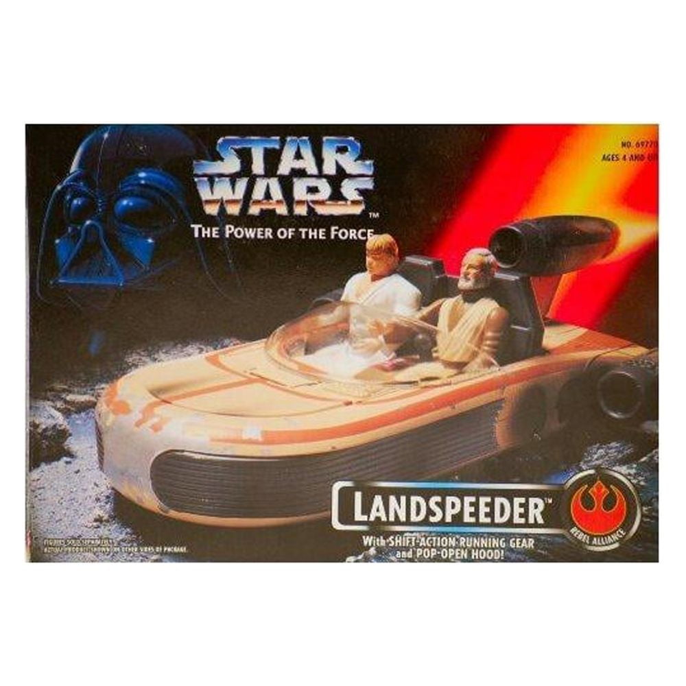Star Wars The Power of the Force Landspeeder Vehicle 1995 Kenner 69770 ...