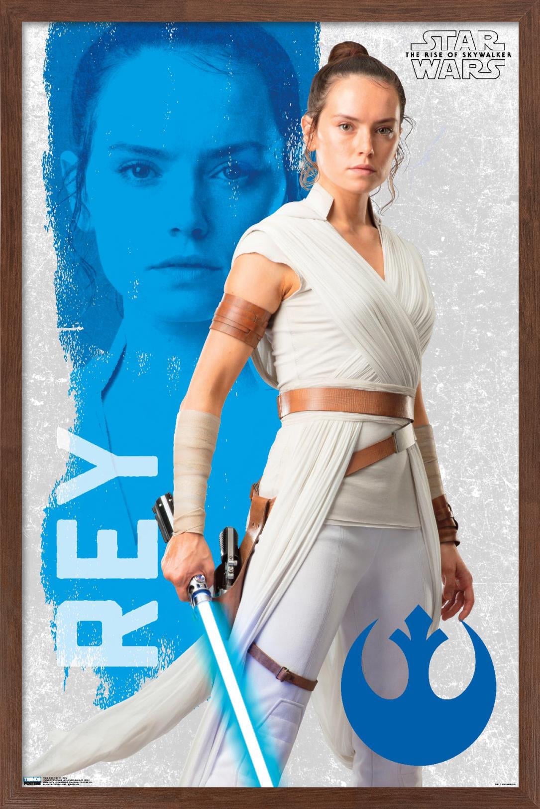 Star Wars: The Rise Of Skywalker - Rey Wall Poster, 22.375" x 34 ...