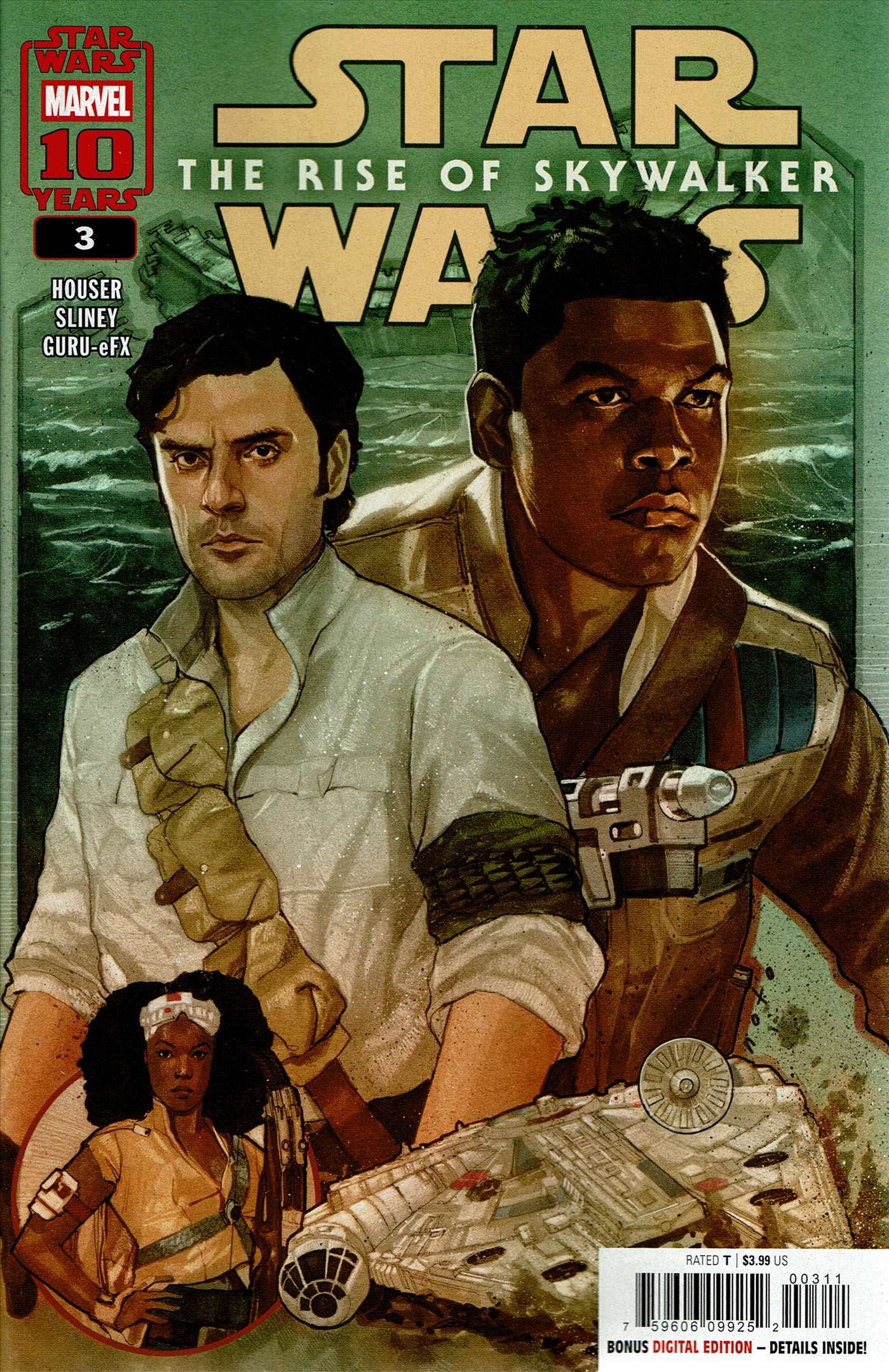 Star Wars: The Rise of Skywalker Adaptation #3 VF ; Marvel Comic Book ...