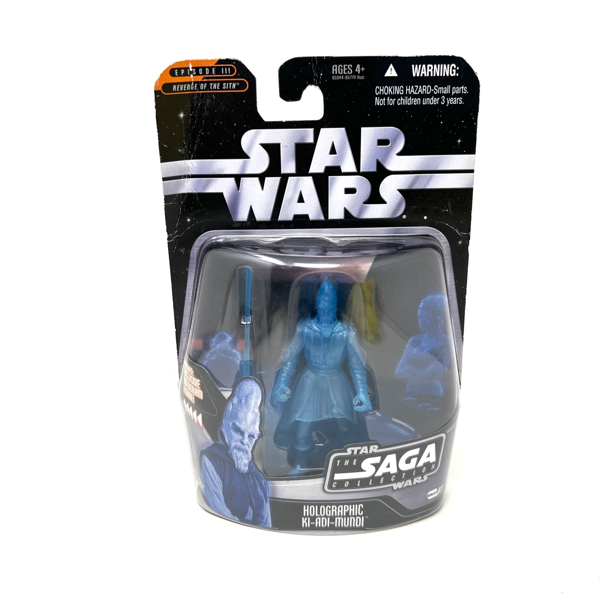 Star Wars The Saga Collection Holographic Ki-Adi-Mundi Action Figure ...