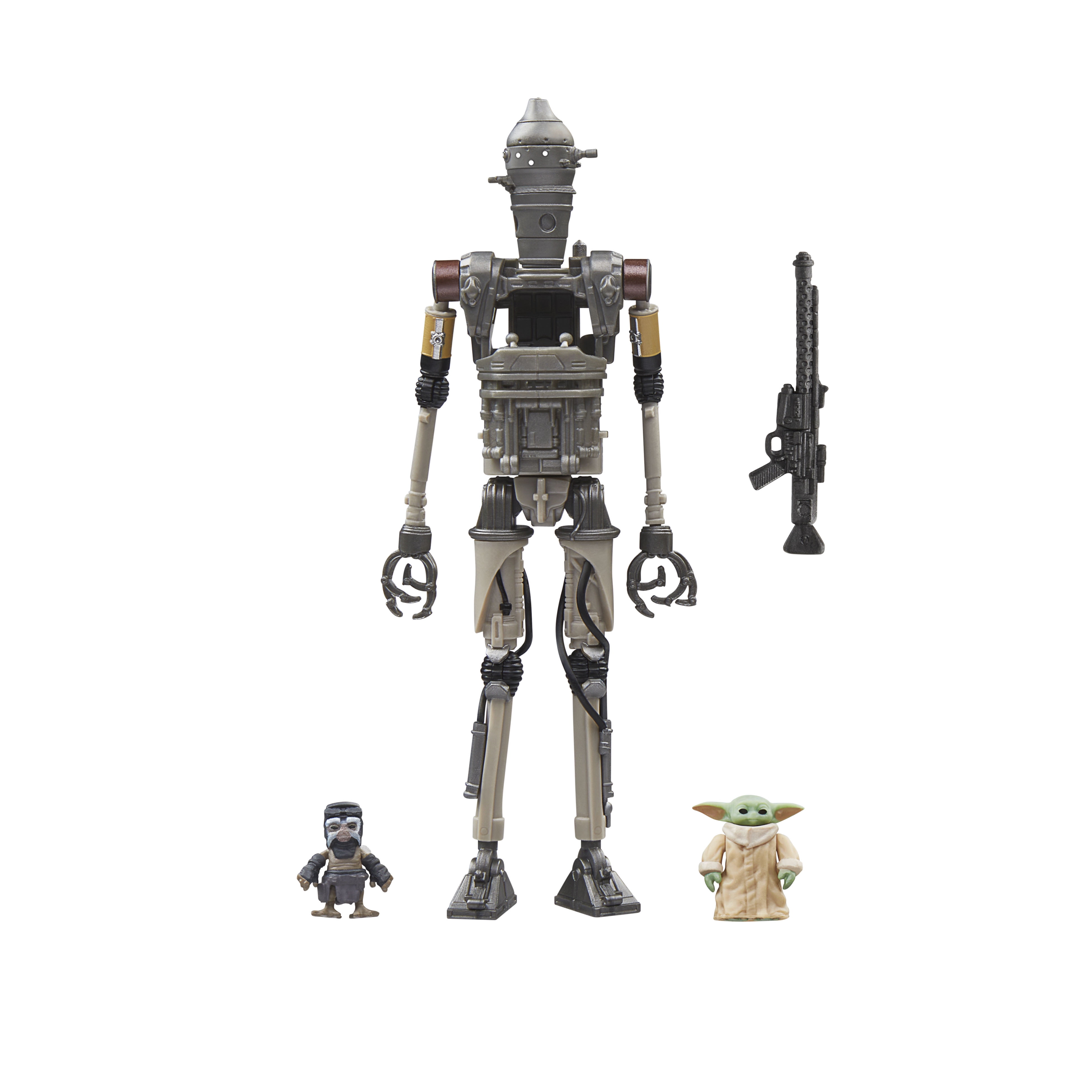 Star Wars The Vintage Collection IG-12, Grogu & Anzellan Deluxe Action ...