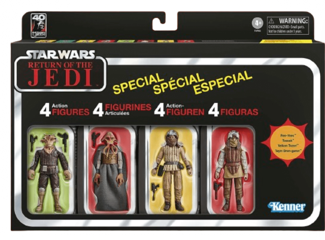 Star Wars The Vintage Collection Jabba's Court Denizens 4 Pack ...