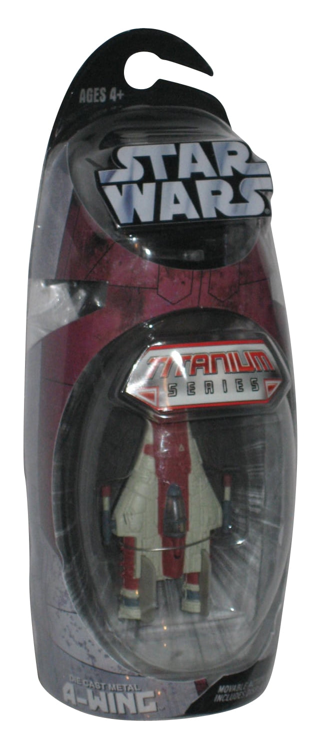 Star Wars Titanium Series (2005) A-Wing Die-Cast Toy Vehicle - Walmart.com
