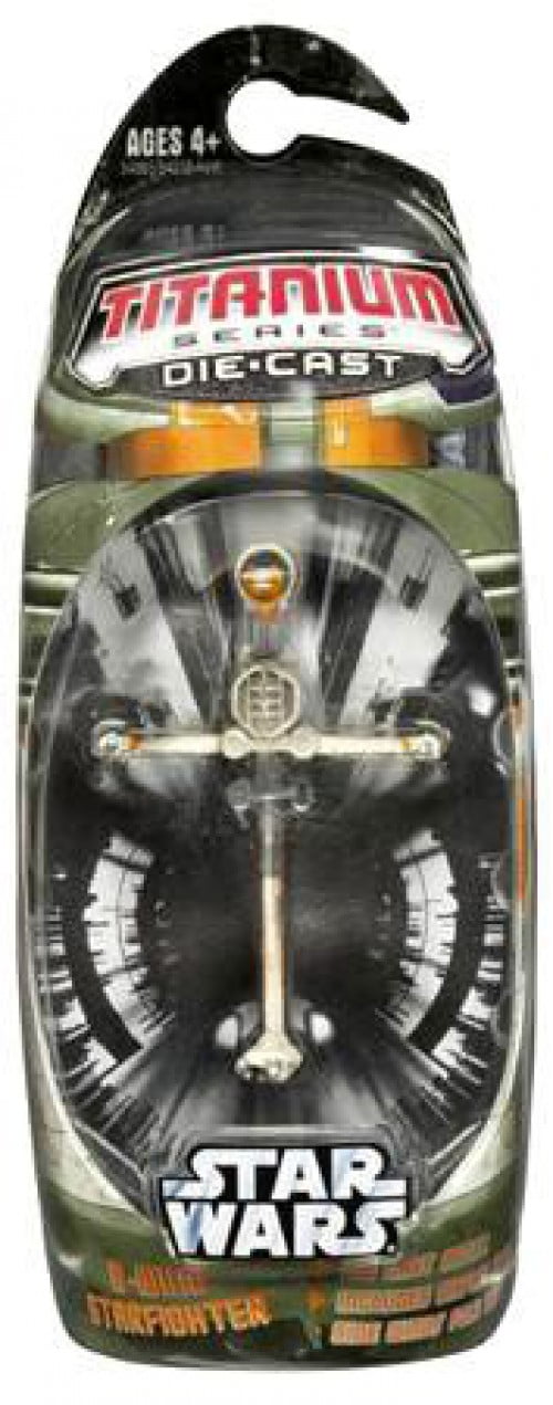 Star Wars Titanium Series 2006 B-Wing Starfighter Diecast Vehicle ...