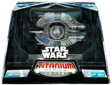 Star Wars Titanium Series Ultra Vehicles Droid Tri-Fighter Diecast ...