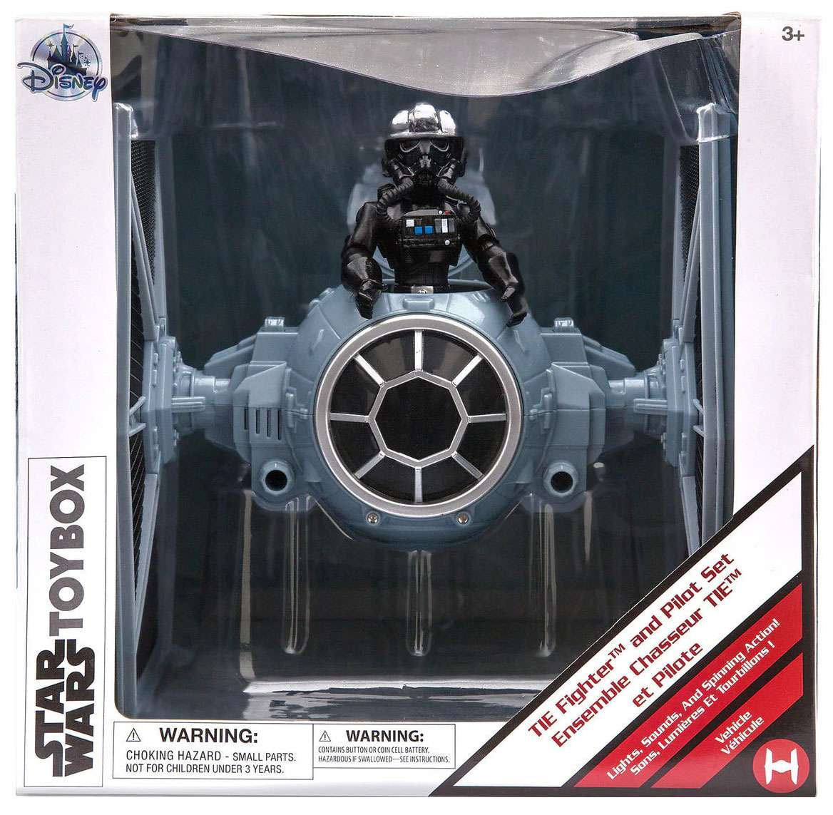 Star Wars Toybox TIE Fighter & Pilot Set Playset [2019] - Walmart.com