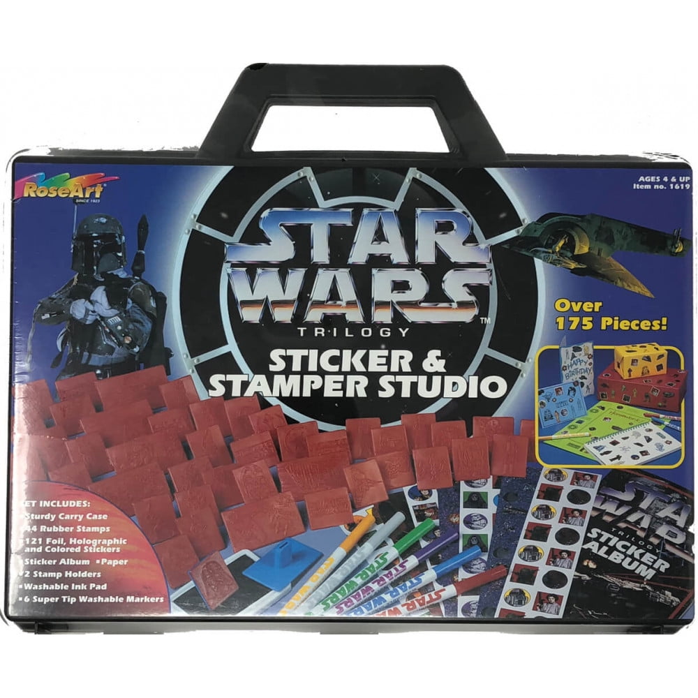 Star Wars Trilogy Sticker & Stamper Studio Art by RoseArt - Walmart.com