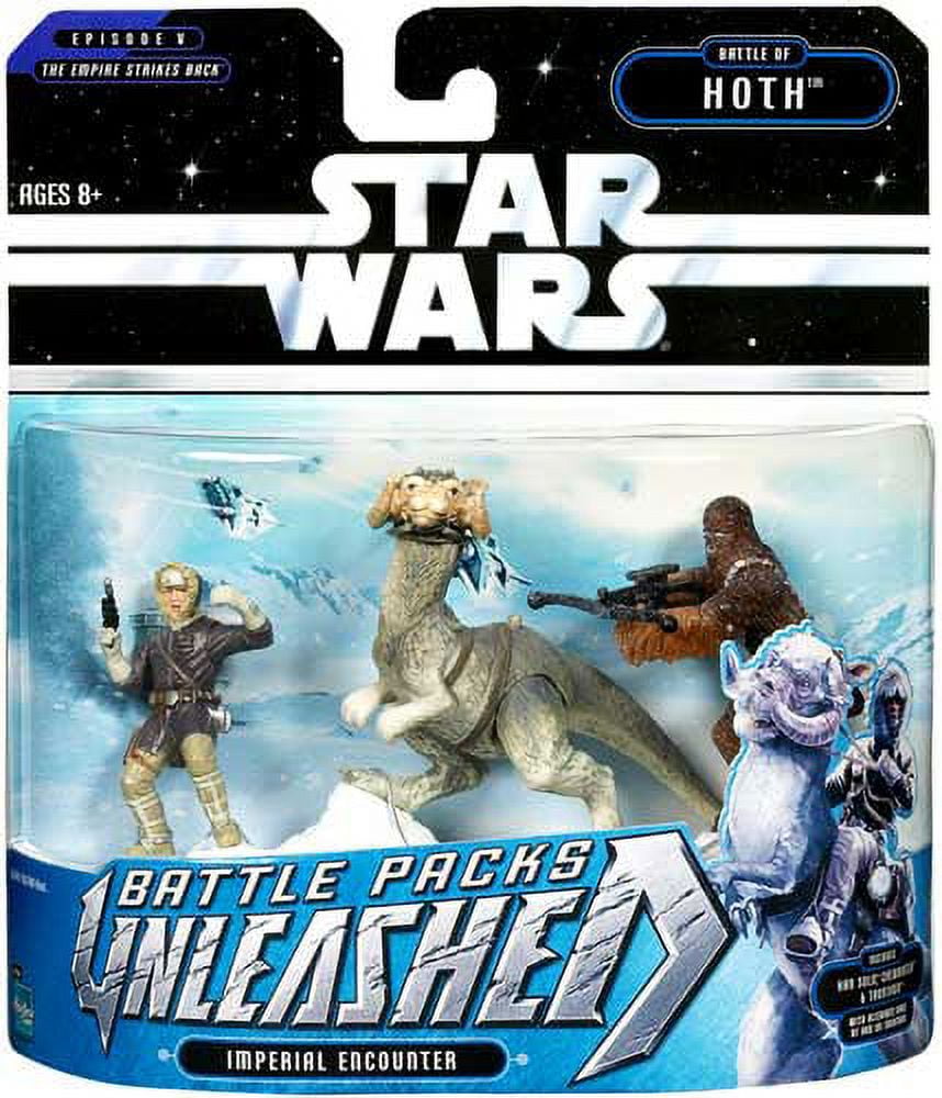 Star Wars Unleashed Battle Packs 2006 Imperial Encounter Action Figure 3-Pack [Battle of Hoth ...