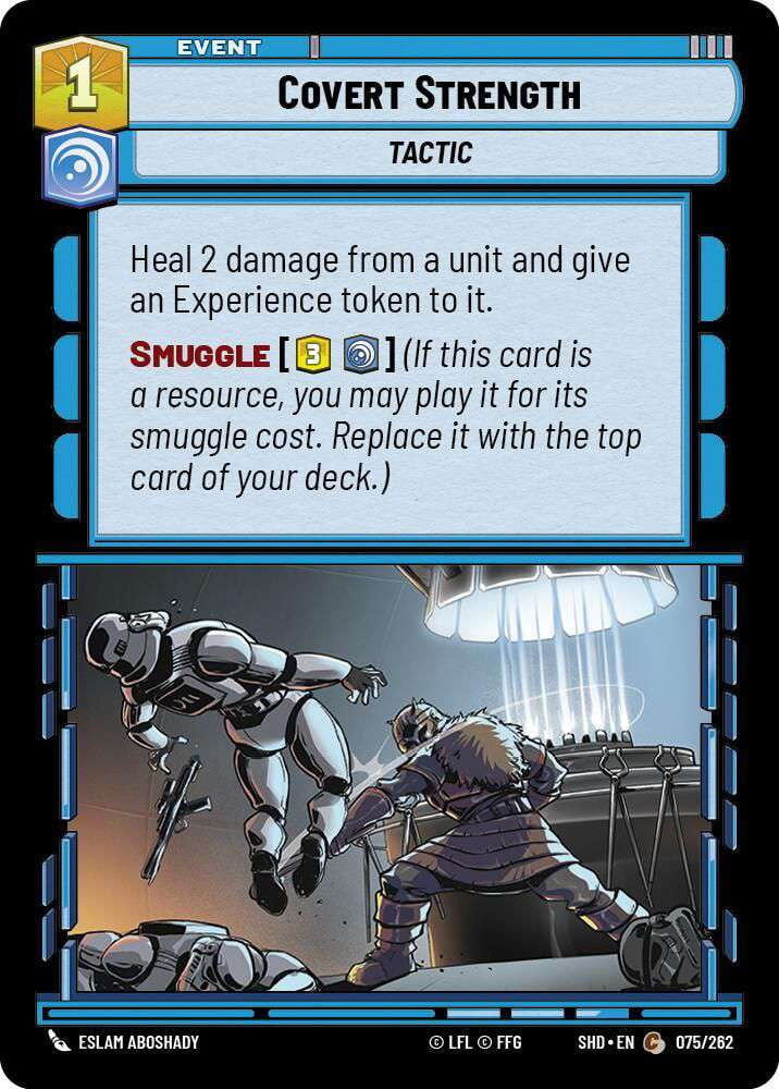 Star Wars: Unlimited Shadows of the Galaxy Common Covert Strength #075 ...