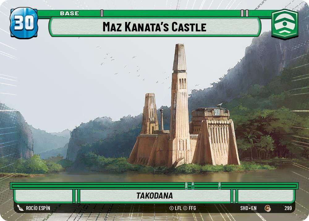 Star Wars: Unlimited Shadows of the Galaxy Common Maz Kanata's Castle ...