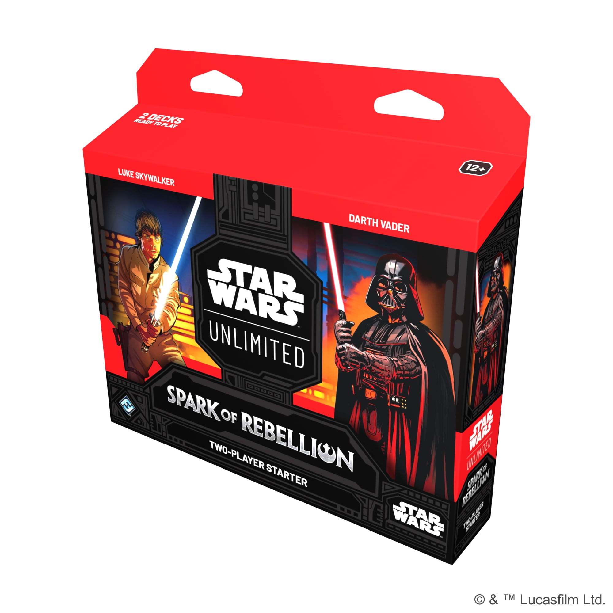 Star Wars: Unlimited - Spark of Rebellion Two Player Starter Game for ...