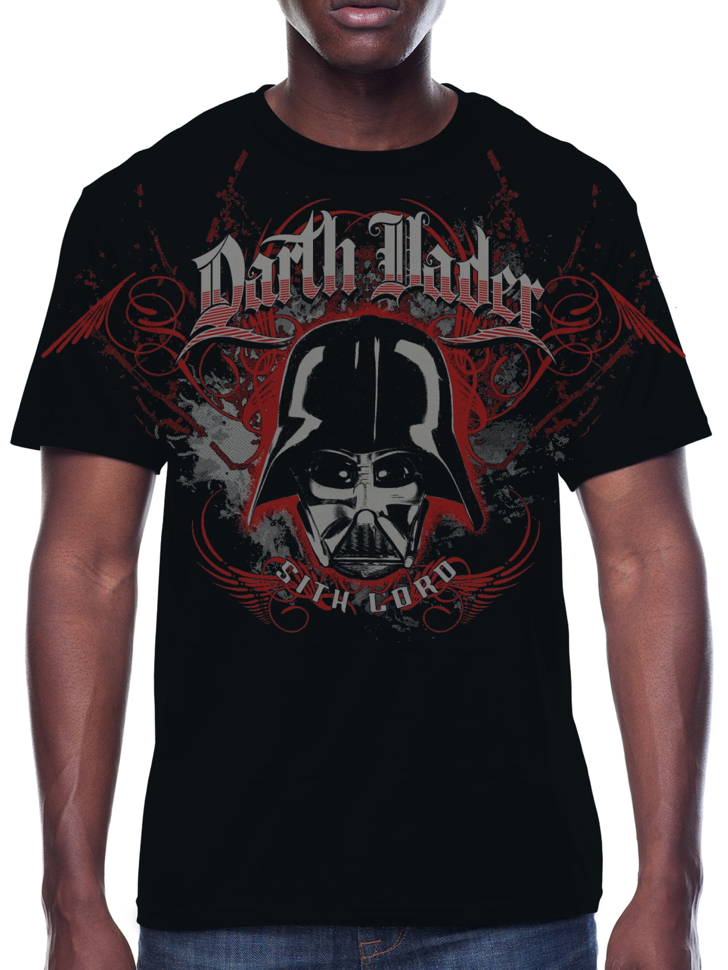 Star Wars Darth Vader Mens Graphic Short Sleeve Tee Sizes XS 3XL Walmart