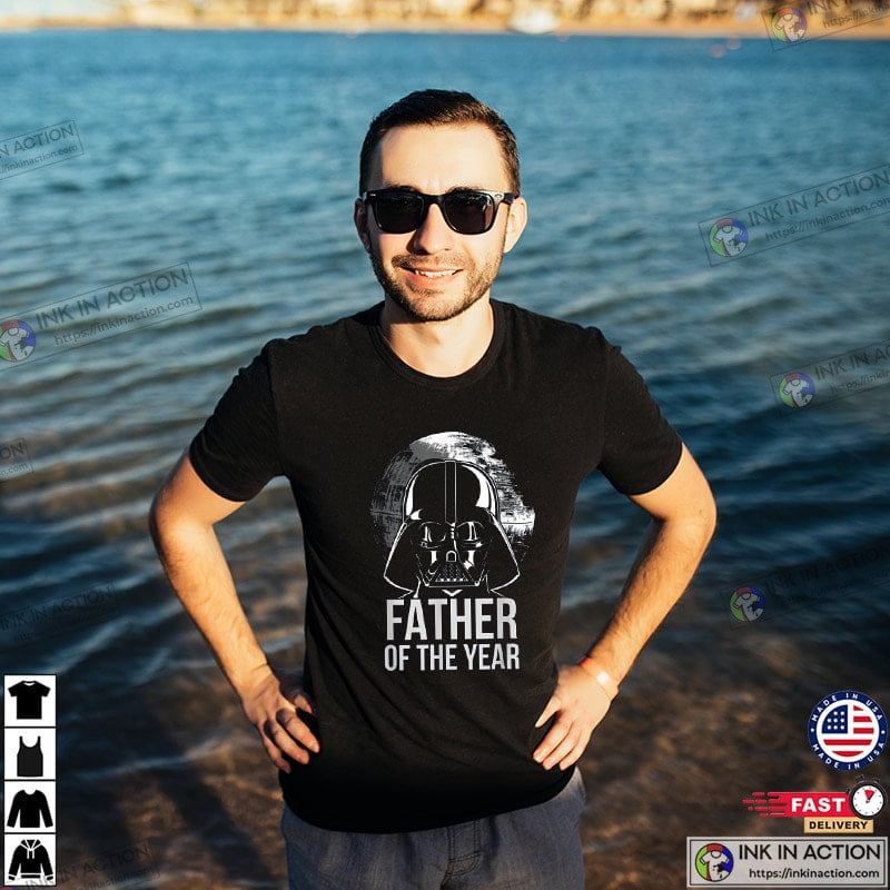 Star Wars Vader Father Of The Year Dad, Darth Vader Shirts - Walmart.com