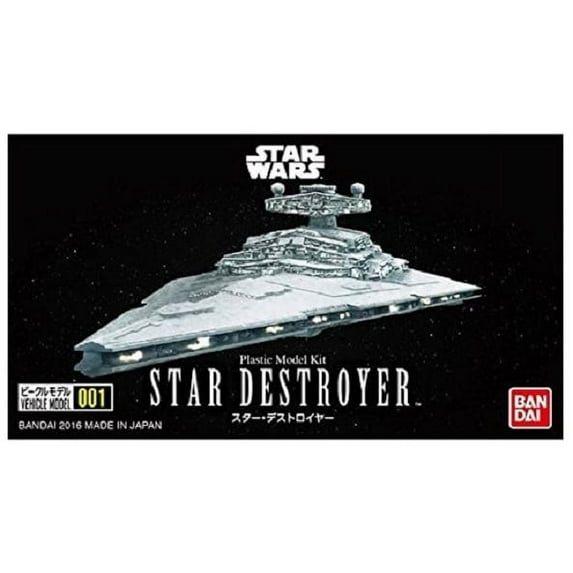 Bandai Star Wars Star Destroyer 001 Vehicle Model Kit - Walmart.com