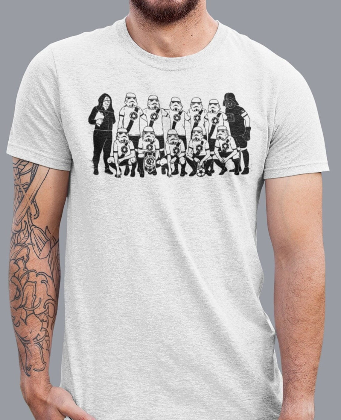 Star Wars Villain Soccer Team, Darth Vader T-Shirt, Star Wars Shirt ...