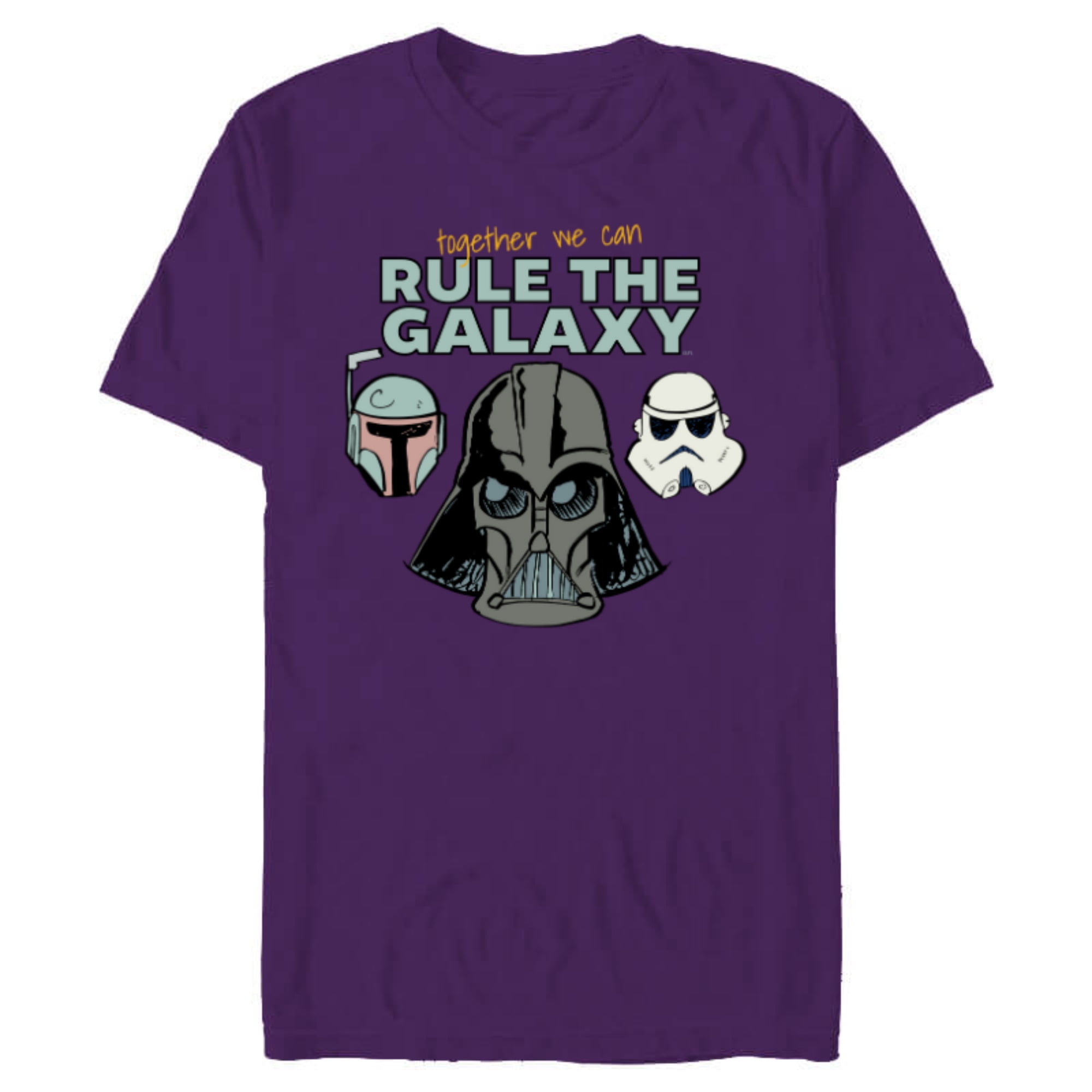 Star Wars Villain Trio Together We Can Rule the Galaxy - Short Sleeve ...