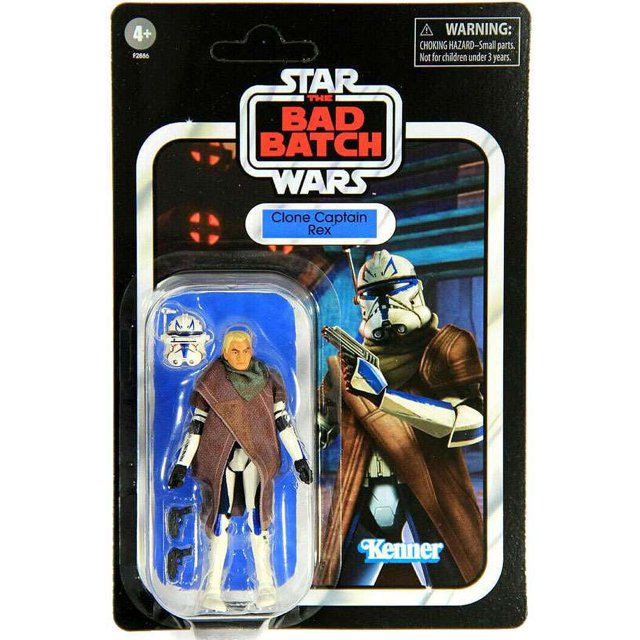 Star Wars Vintage Collection Clone Captain Rex Action Figure - Walmart.com