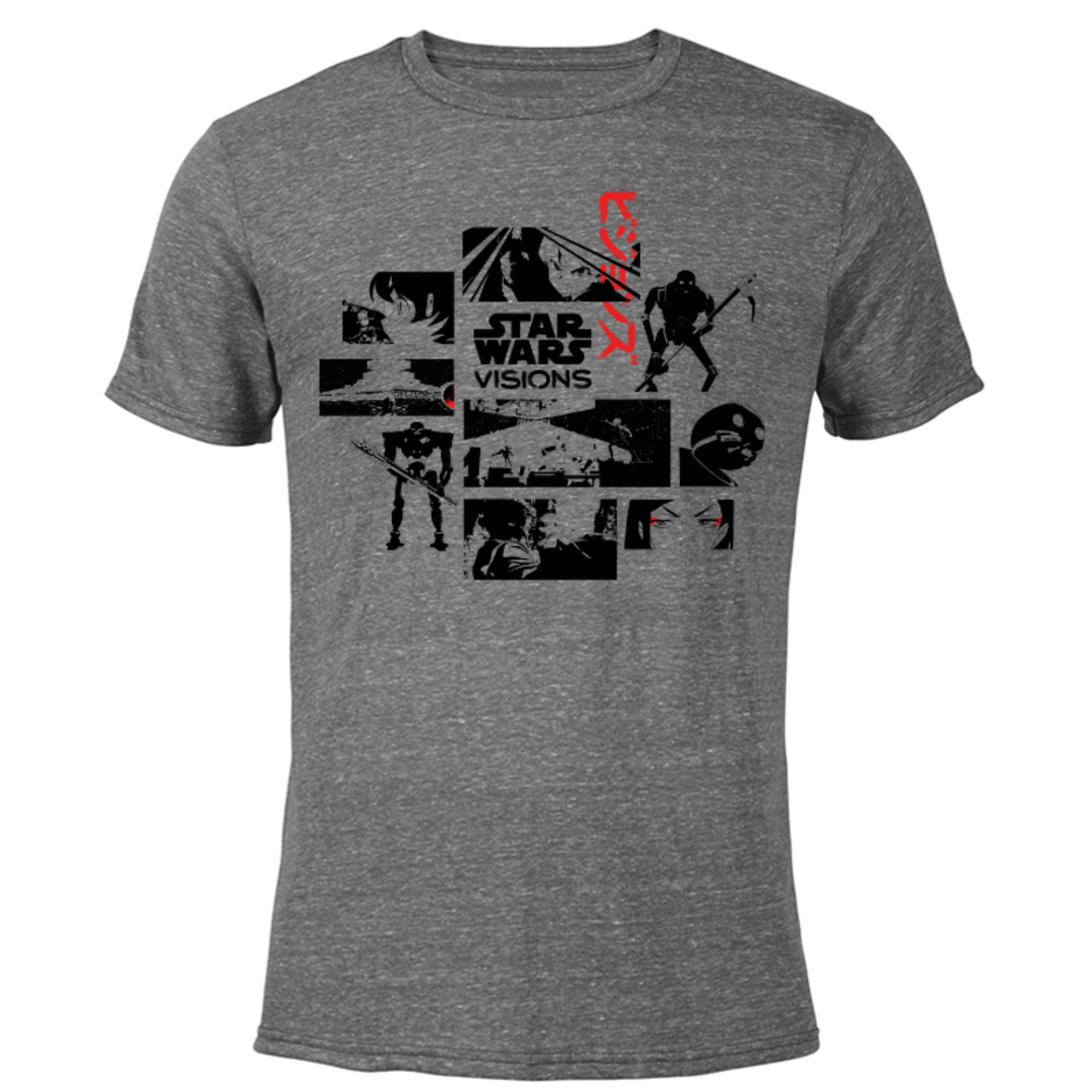 Star Wars: Visions Artwork Panels - Short Sleeve Blended T-Shirt for ...
