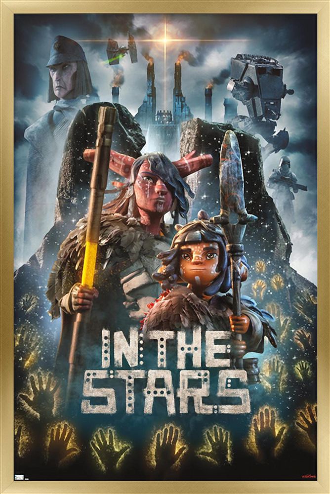 Star Wars: Visions Season 2 - In The Stars Wall Poster, 14.725" x 22.375" Framed - Walmart.com