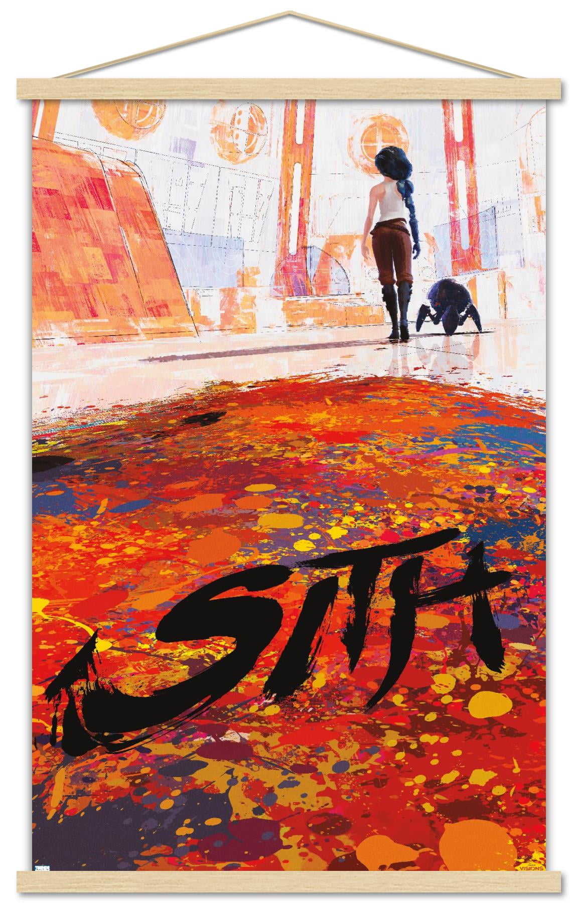 Star Wars: Visions Season 2 - Sith Wall Poster with Magnetic Frame, 22. ...