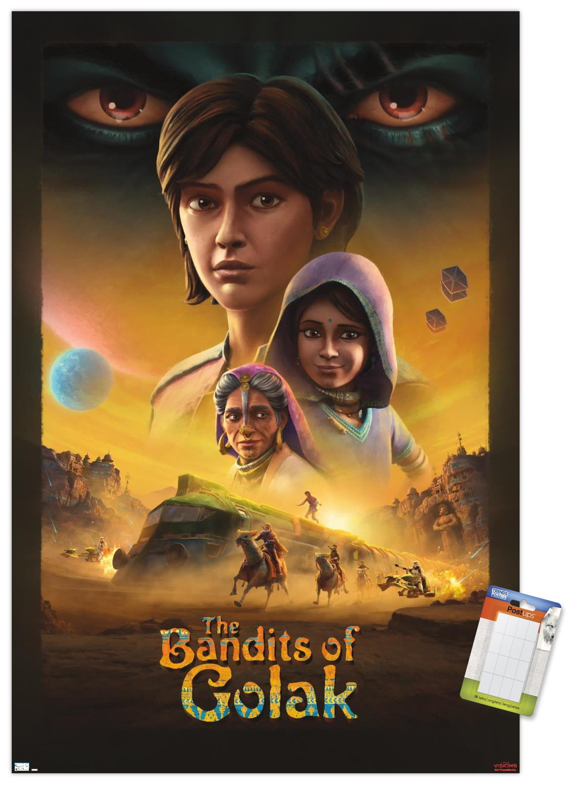 Star Wars: Visions Season 2 - The Bandits of Golak Wall Poster, 22.375 ...