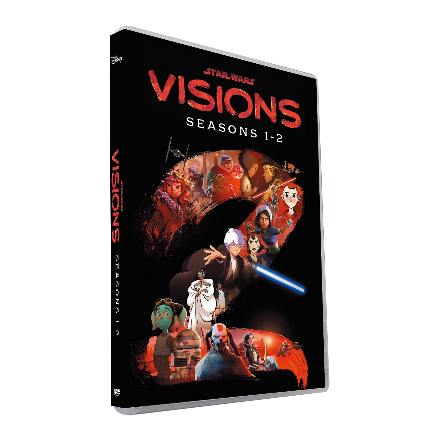 Star Wars Visions: The Complete Seasons 1-2 (DVD) - Walmart.com