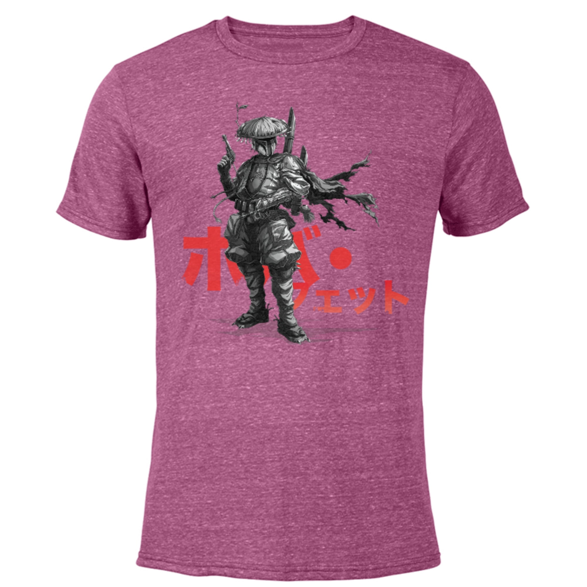 Star Wars: Visions The Duel Bounty Hunter - Short Sleeve Blended T ...