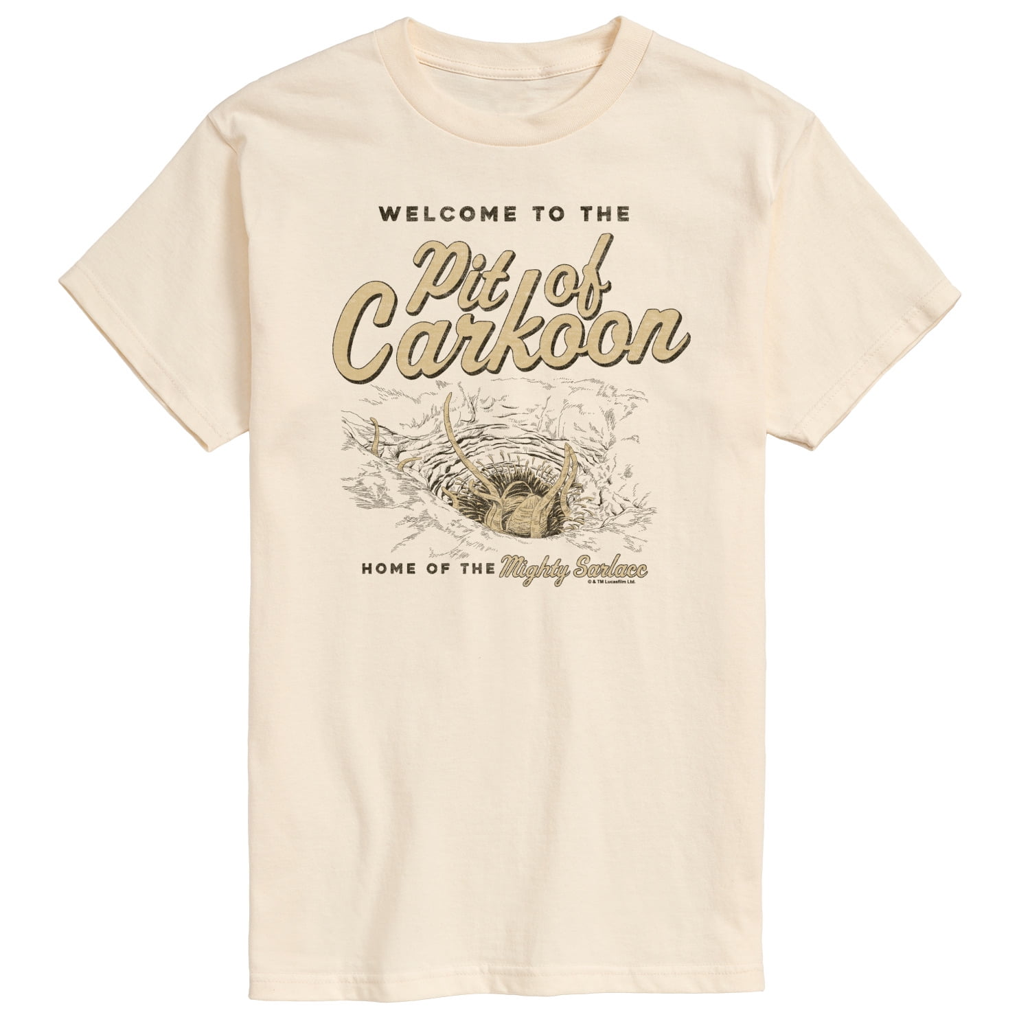 Star Wars - Welcome to The Great Pit of Carkoon - Men's Short Sleeve ...