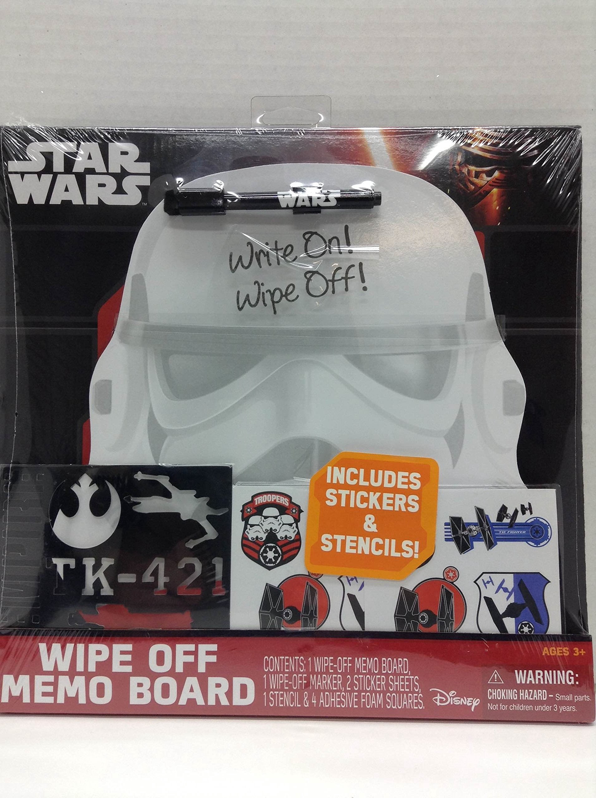 Star Wars Wipe Off Memo Board - Walmart.com