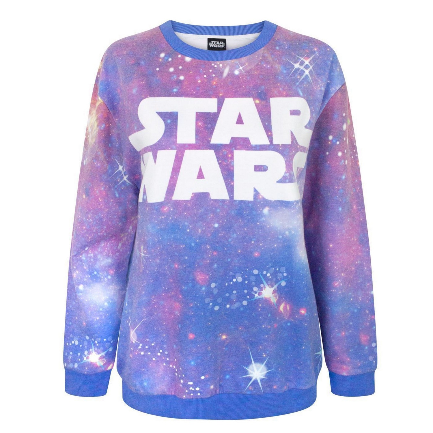 Star Wars Womens Cosmic Sublimation Sweatshirt - Walmart.com