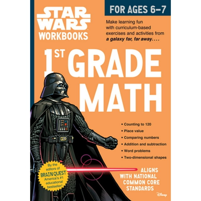 Star Wars Workbook - Grade 1 Math! - Walmart Business Supplies