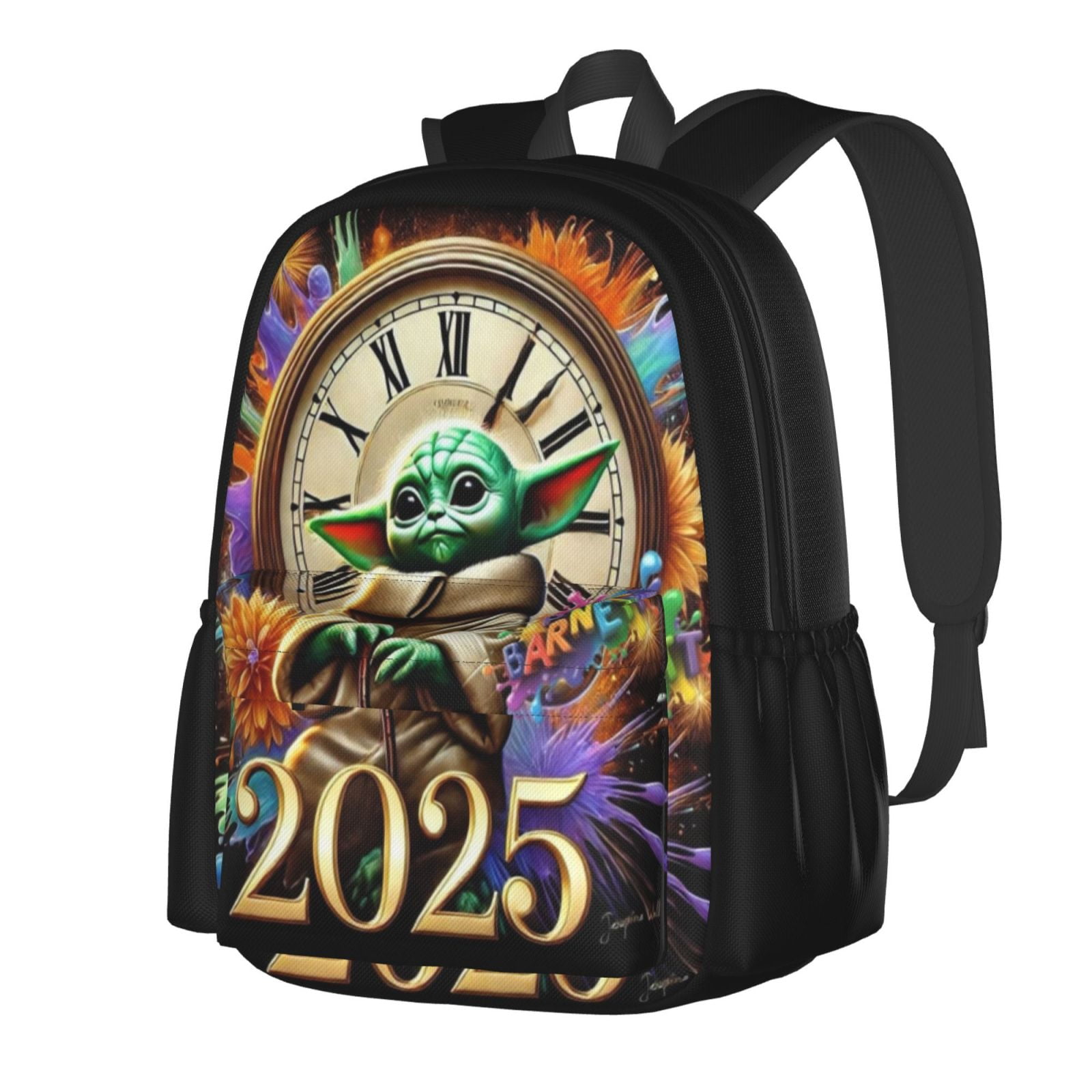 Star-Wars-Yoda Backpack Cartoon Mochila Large Capacity Leisure Full ...