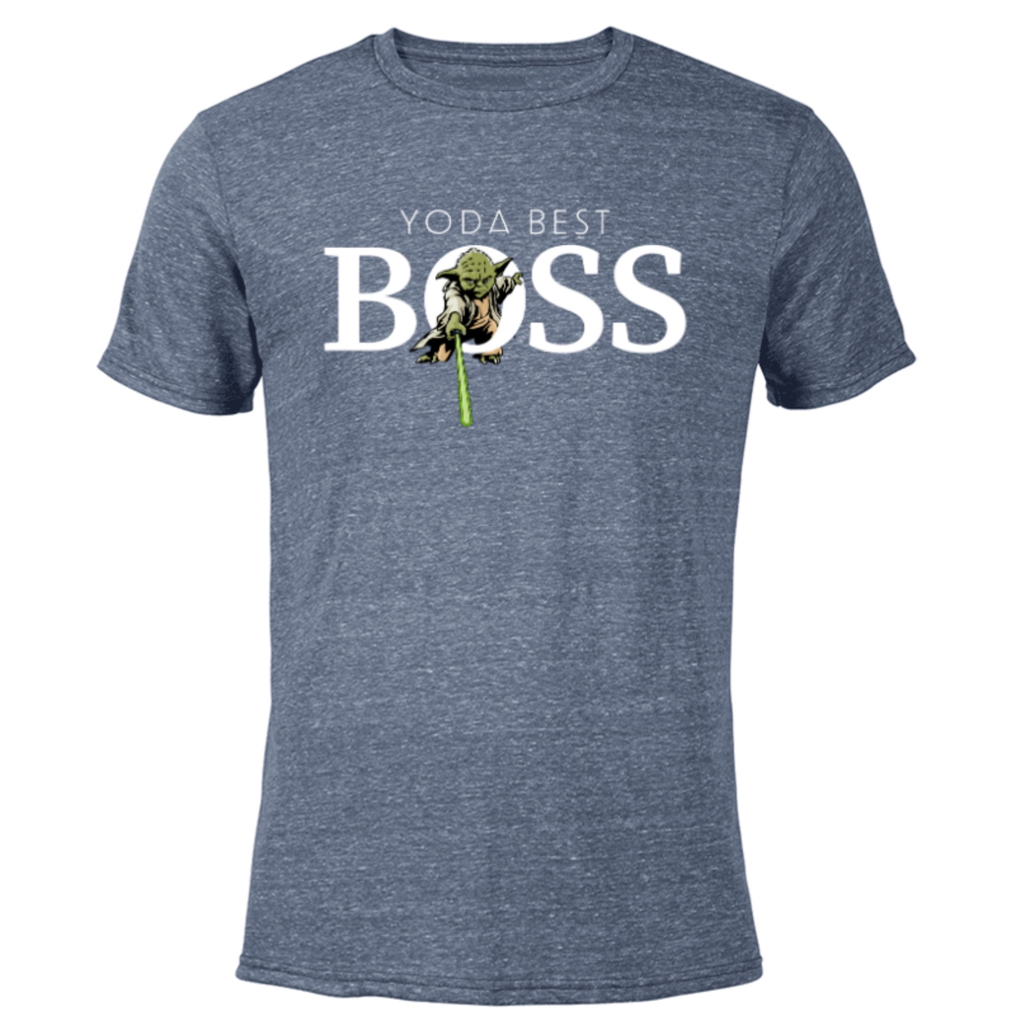 Star Wars Yoda Best Boss Lightsaber Birthday Employer Gift- Short ...