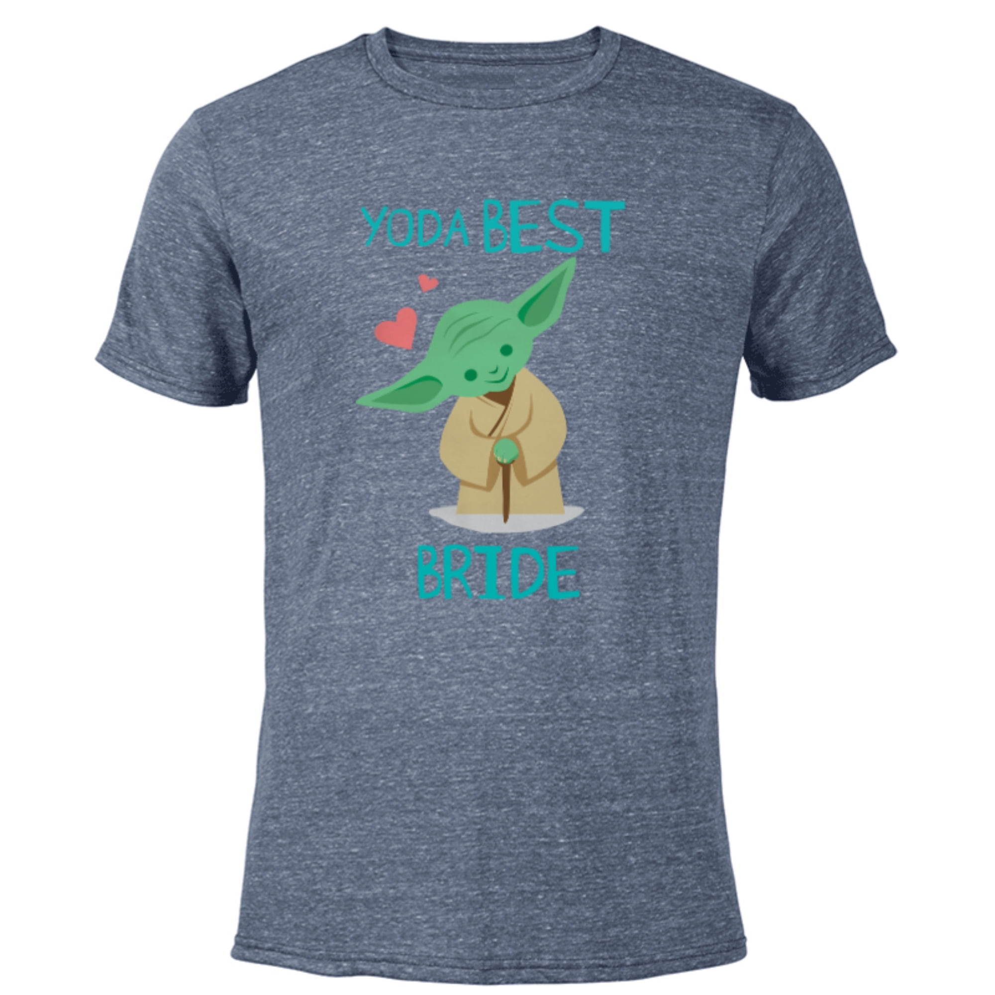 Star Wars Yoda Best Bride Yoda Chibi Portrait Family- Short Sleeve ...