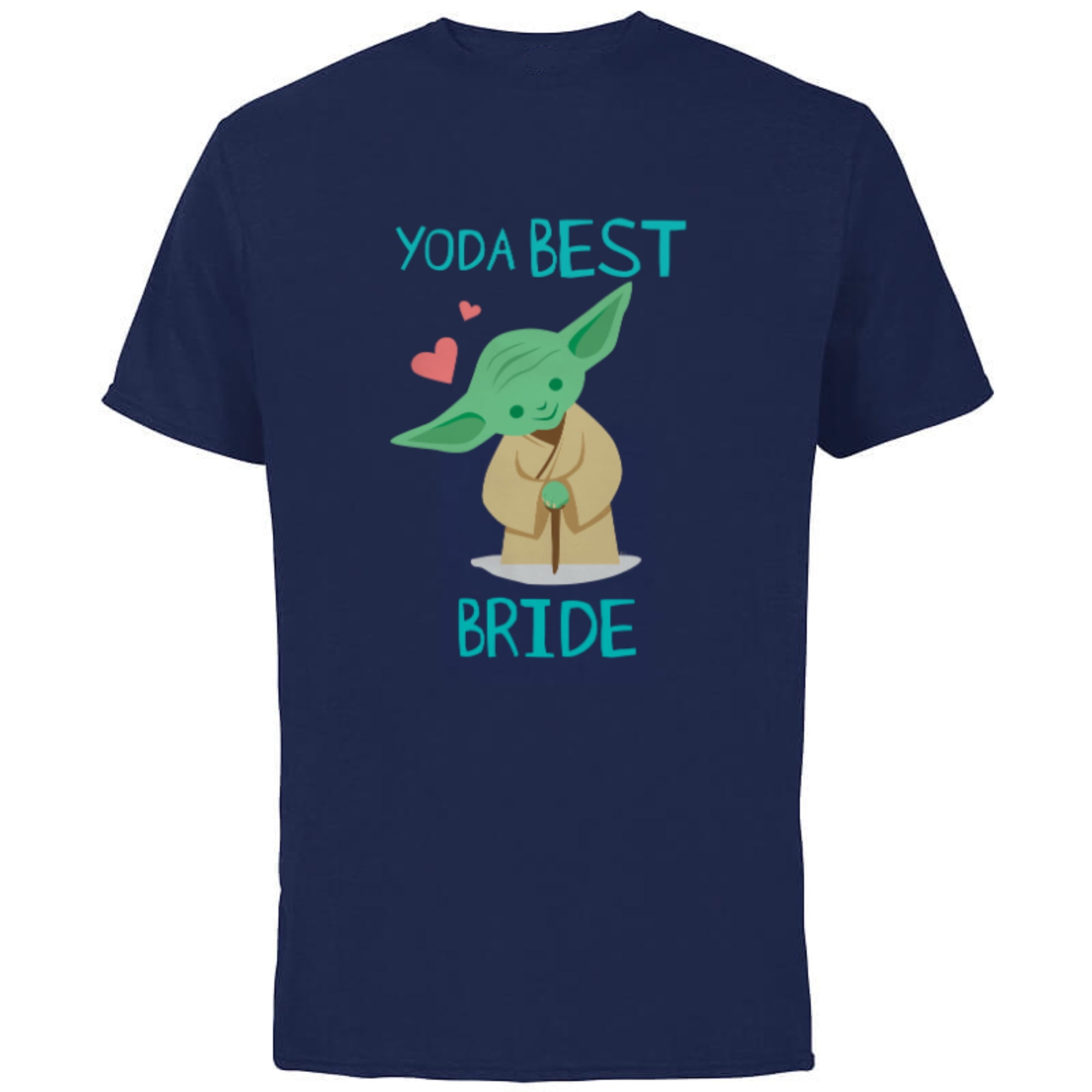 Star Wars Yoda Best Bride Yoda Chibi Portrait Family- Short Sleeve ...