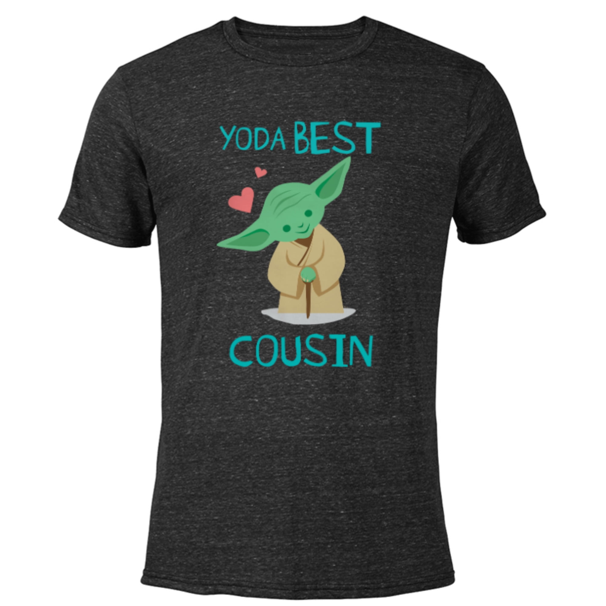 Star Wars Yoda Best Cousin Yoda Chibi Portrait Family- Short Sleeve ...