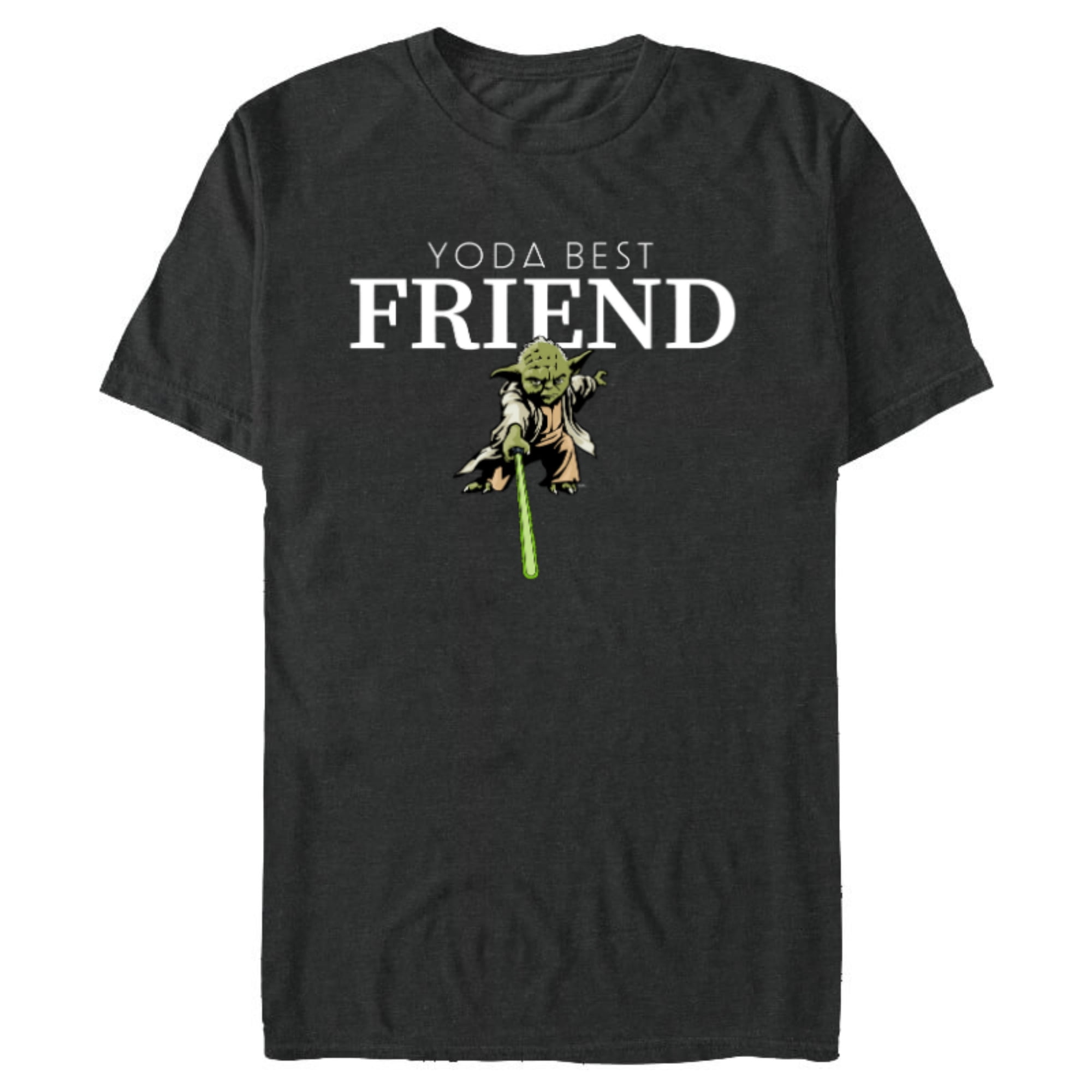 Star Wars Yoda Best Friend Lightsaber Gift Friend Birthday- Short ...